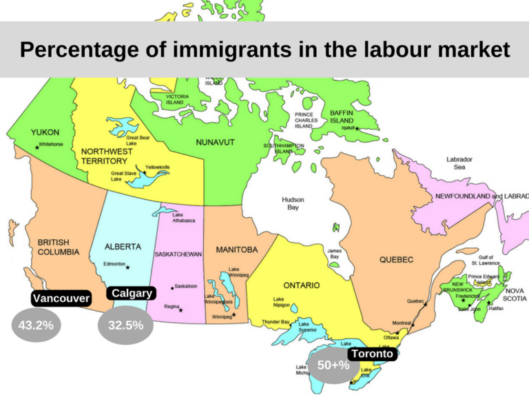 Nearly 25% of all Canadian workers now immigrants, new data shows ...